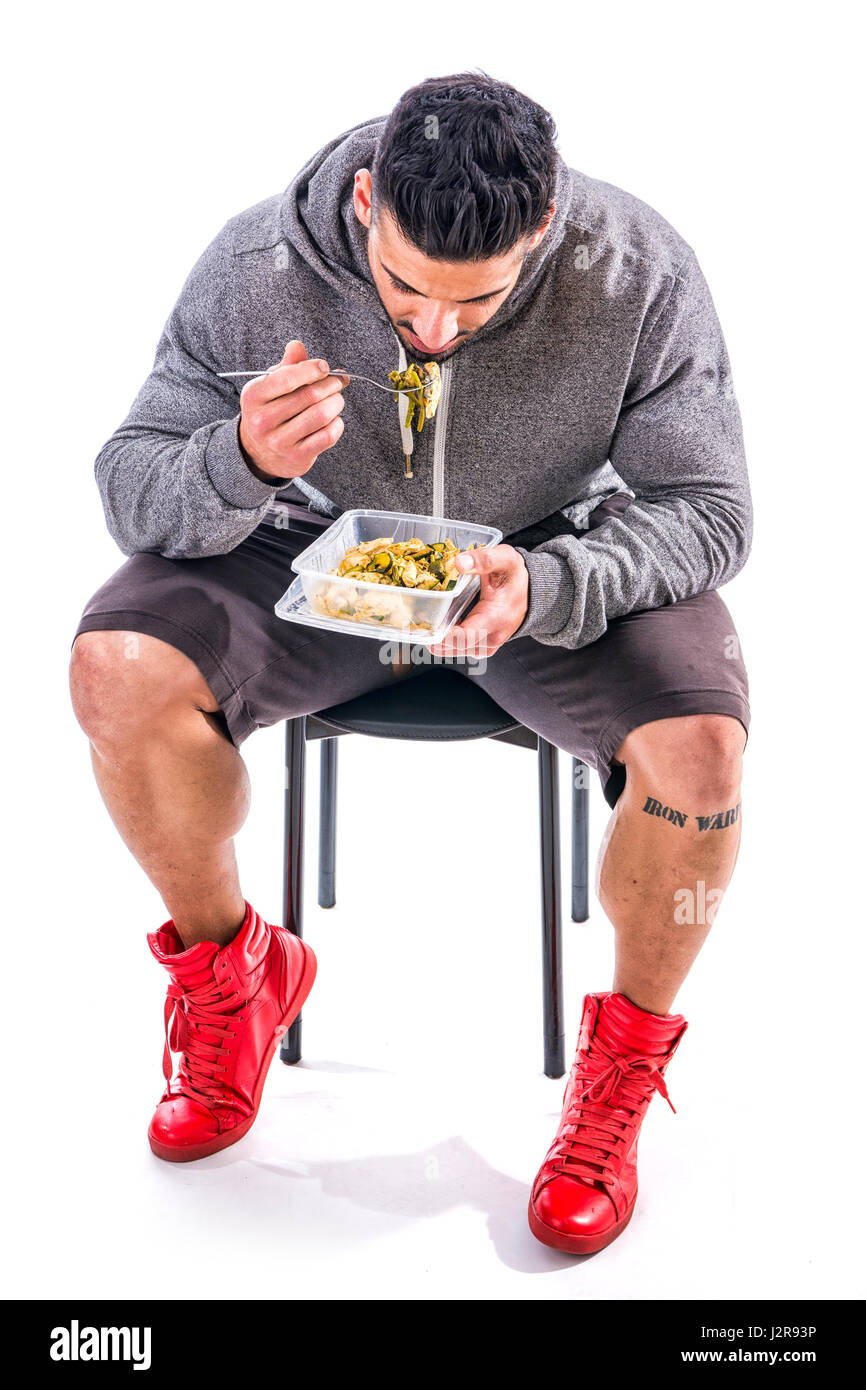 Scoffing food hi-res stock photography and images - Alamy