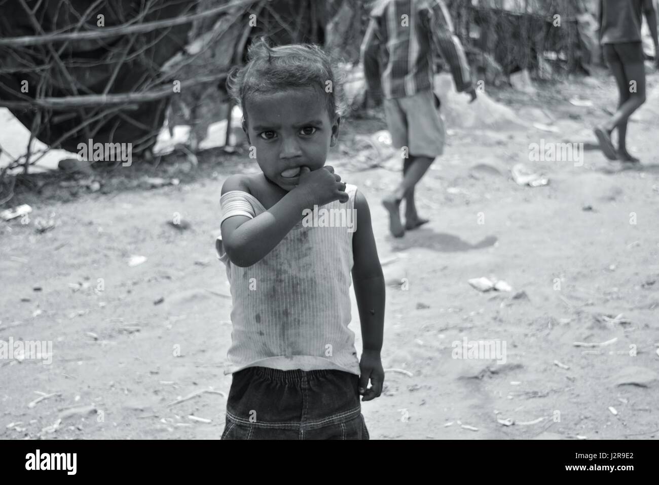 The Life of Slum Stock Photo - Alamy