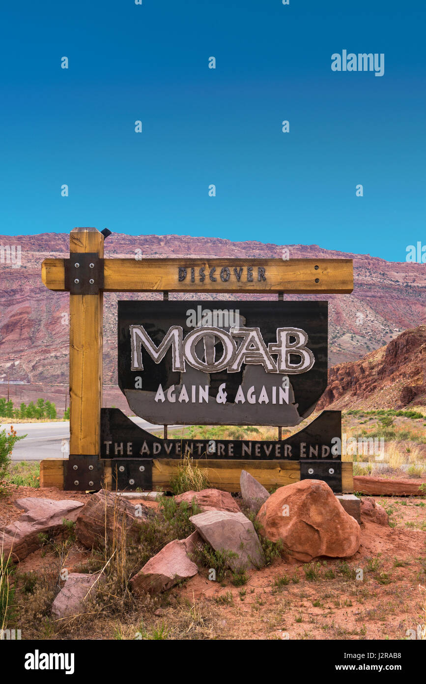 Downtown moab utah hi-res stock photography and images - Alamy
