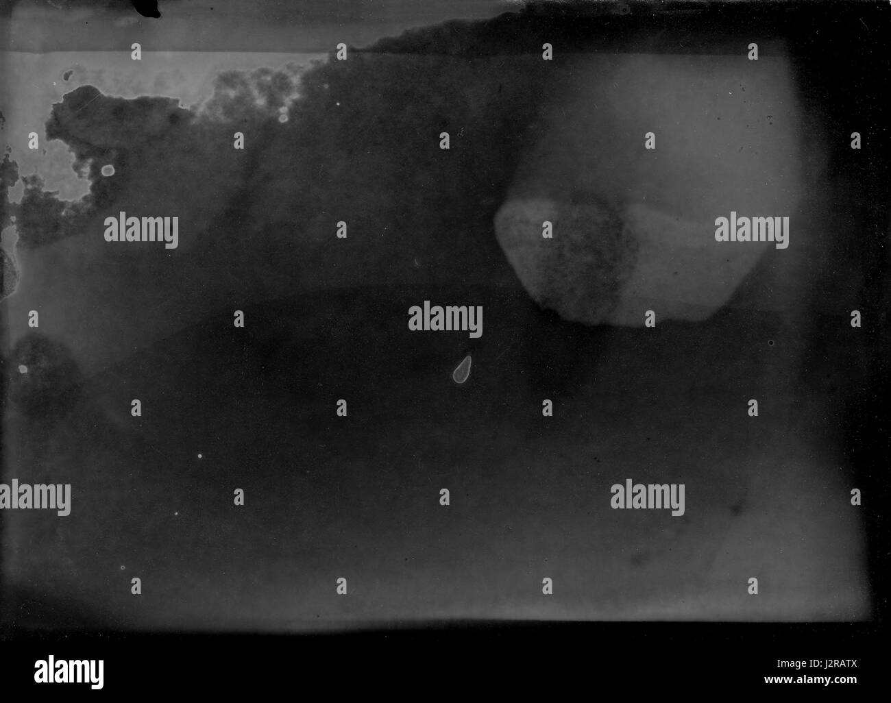 Old and damaged photographic paper wrongly developed useful like a ...