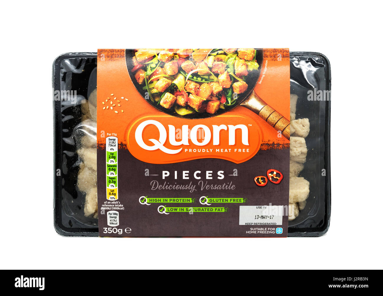 Quorn meat free food Stock Photo - Alamy