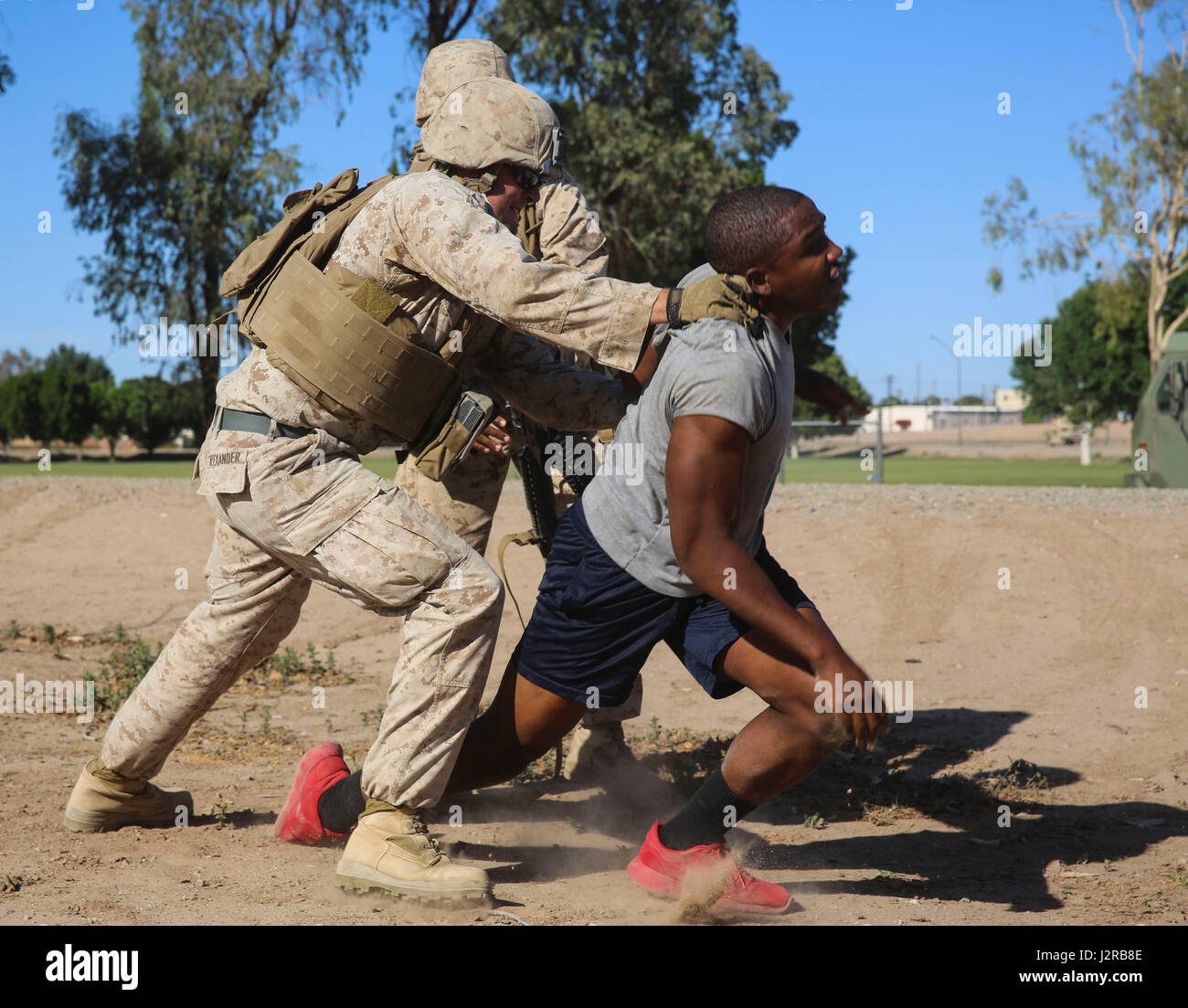 Marines supporting Marine Aviation Weapons and Tactics Squadron (MAWTS ...