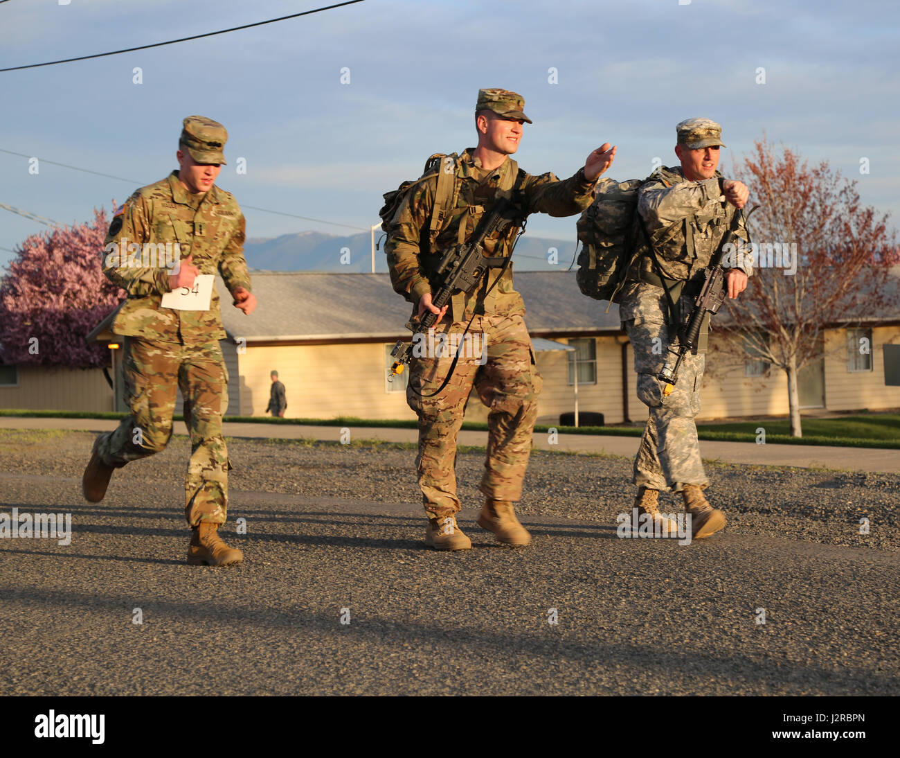 5 mile ruck march hi-res stock photography and images - Alamy