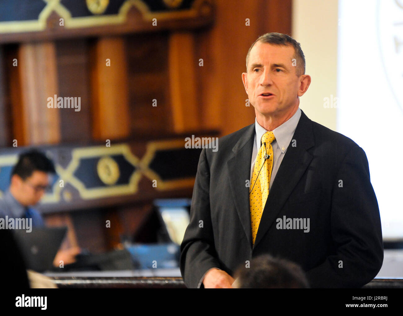 Maj. Gen. William Hickman, deputy commanding general of U.S. Army ...