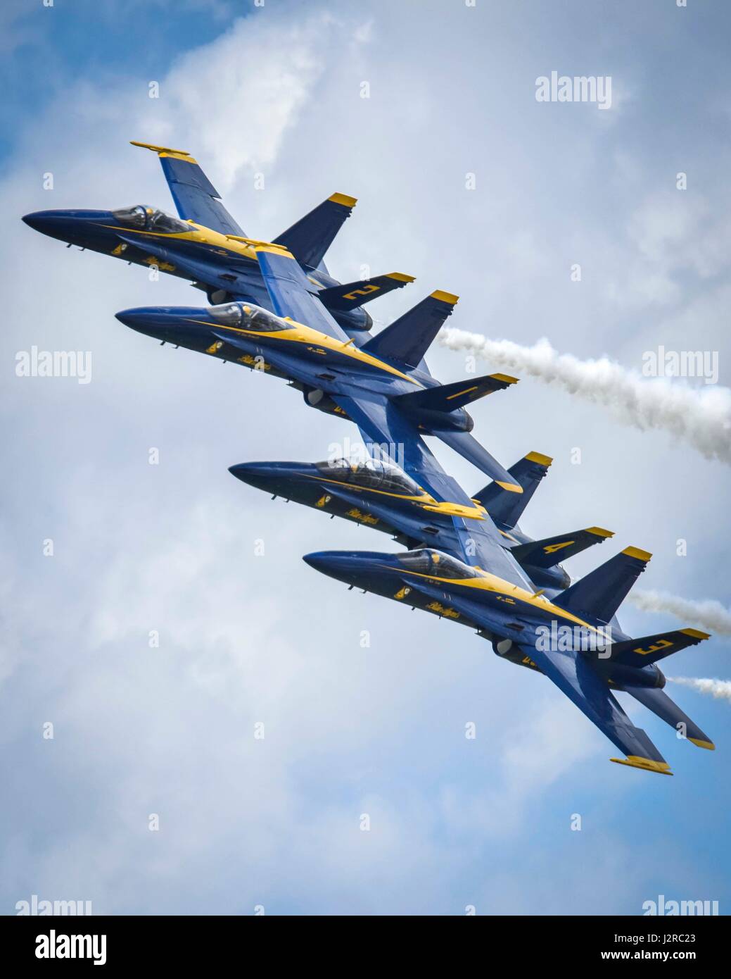 United states navy display team blue angeles Stock Photo - Alamy