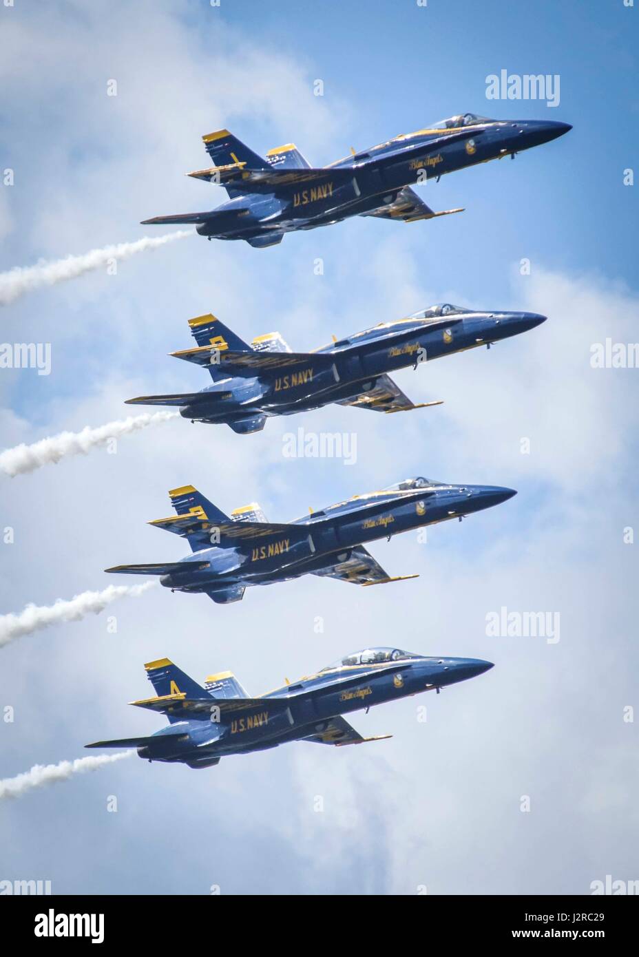 United states navy display team blue angeles Stock Photo - Alamy