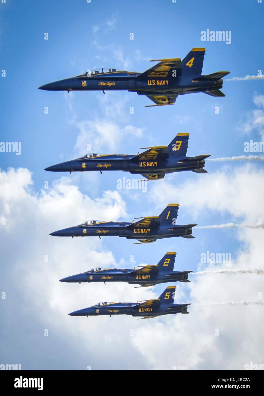 United states navy display team blue angeles Stock Photo - Alamy