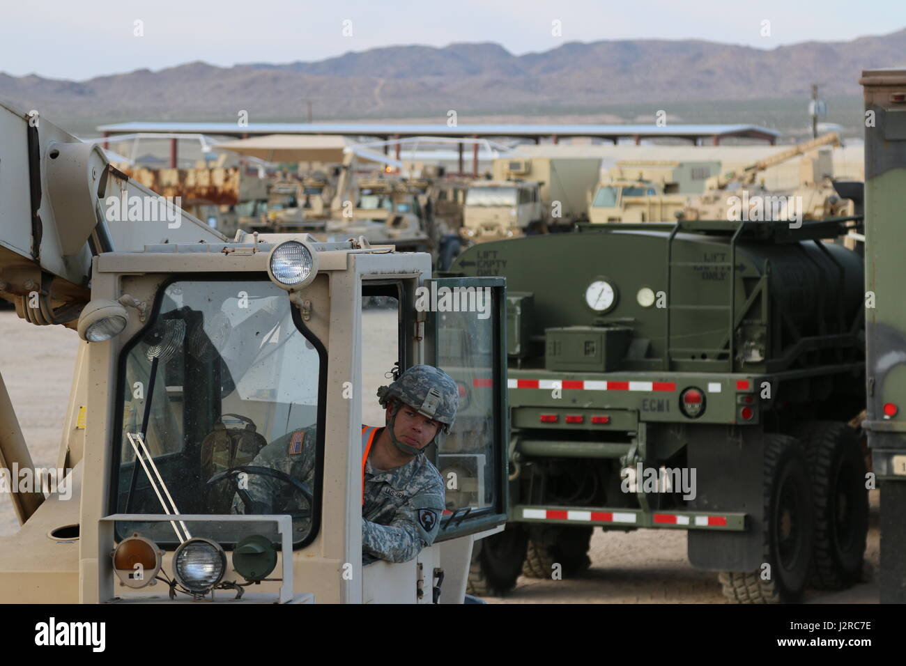 Sgt. Jacob Fenner, a wheeled vehicle mechanic with the 1034th Combat ...