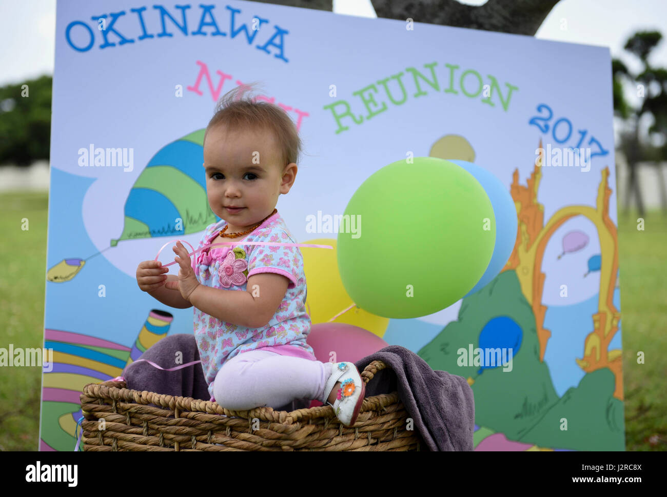 Aya Miller, an infant who spent five days in Camp Foster’s Neonatal ...
