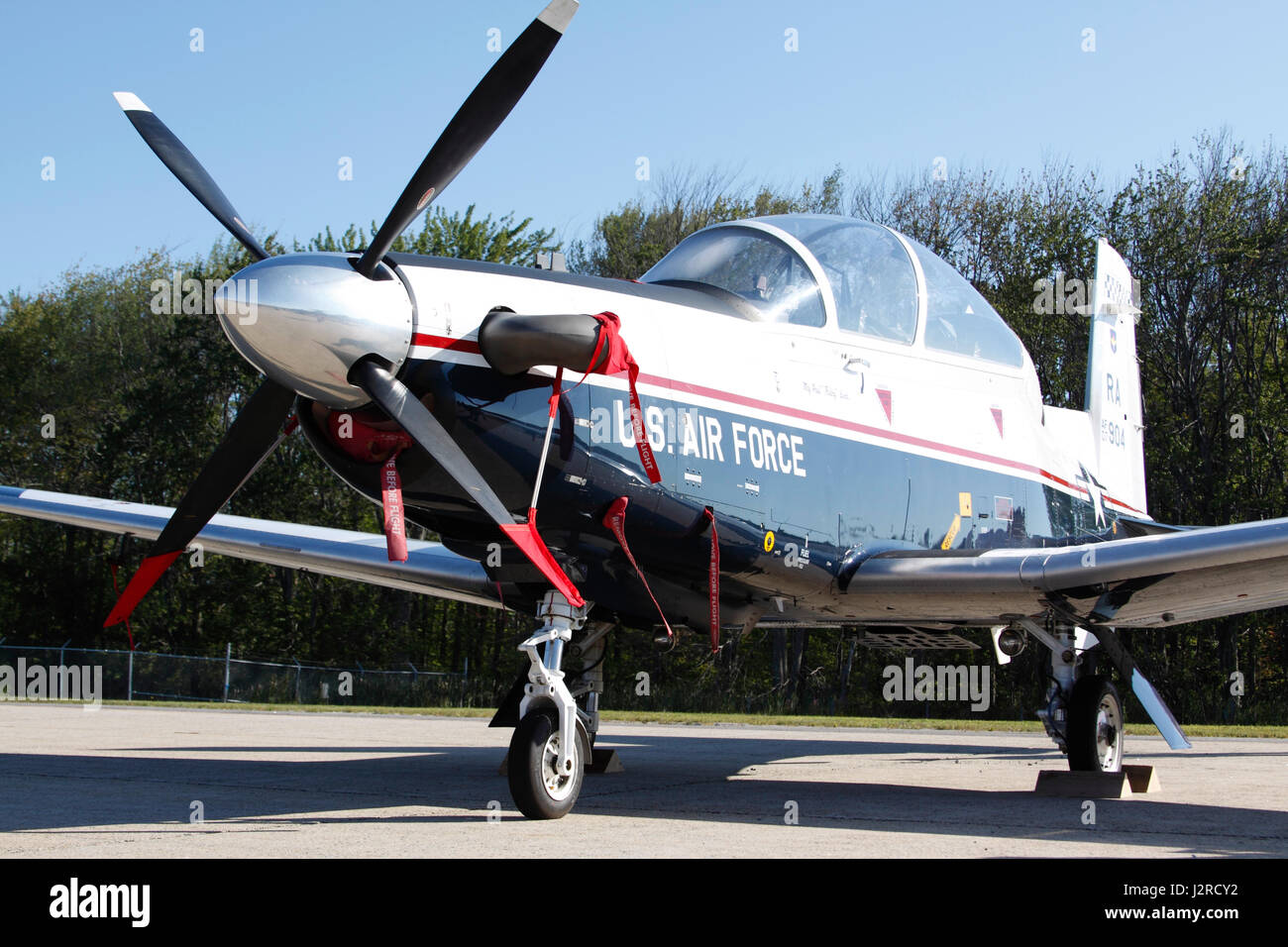 T-6 Texan is ready to fly Stock Photo - Alamy