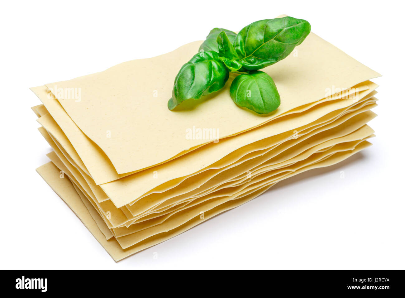 dried uncooked lasagna pasta sheets Stock Photo - Alamy