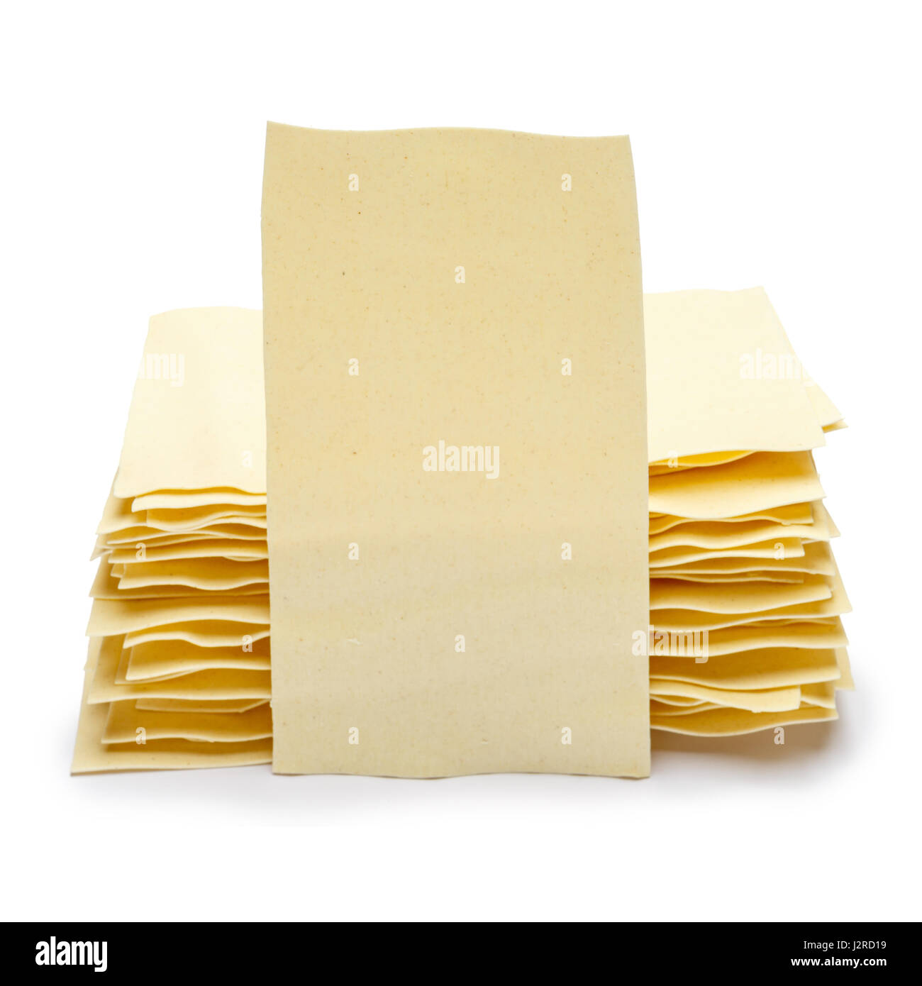 dried uncooked lasagna pasta sheets Stock Photo - Alamy