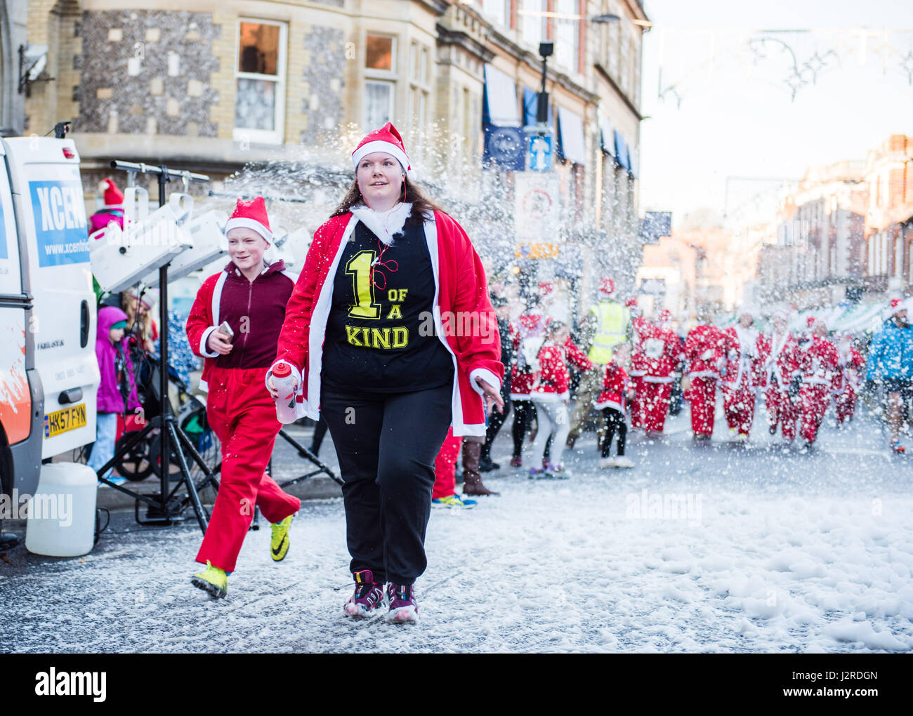 Guildhall, Winchester, Hampshire, United Kingdom. 4 December 2016. Male ...