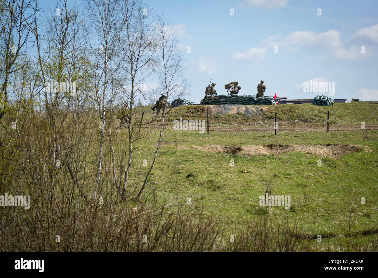 U.S. Soldiers of 3rd Armored Brigade Combat Team, 4th Infantry Division ...