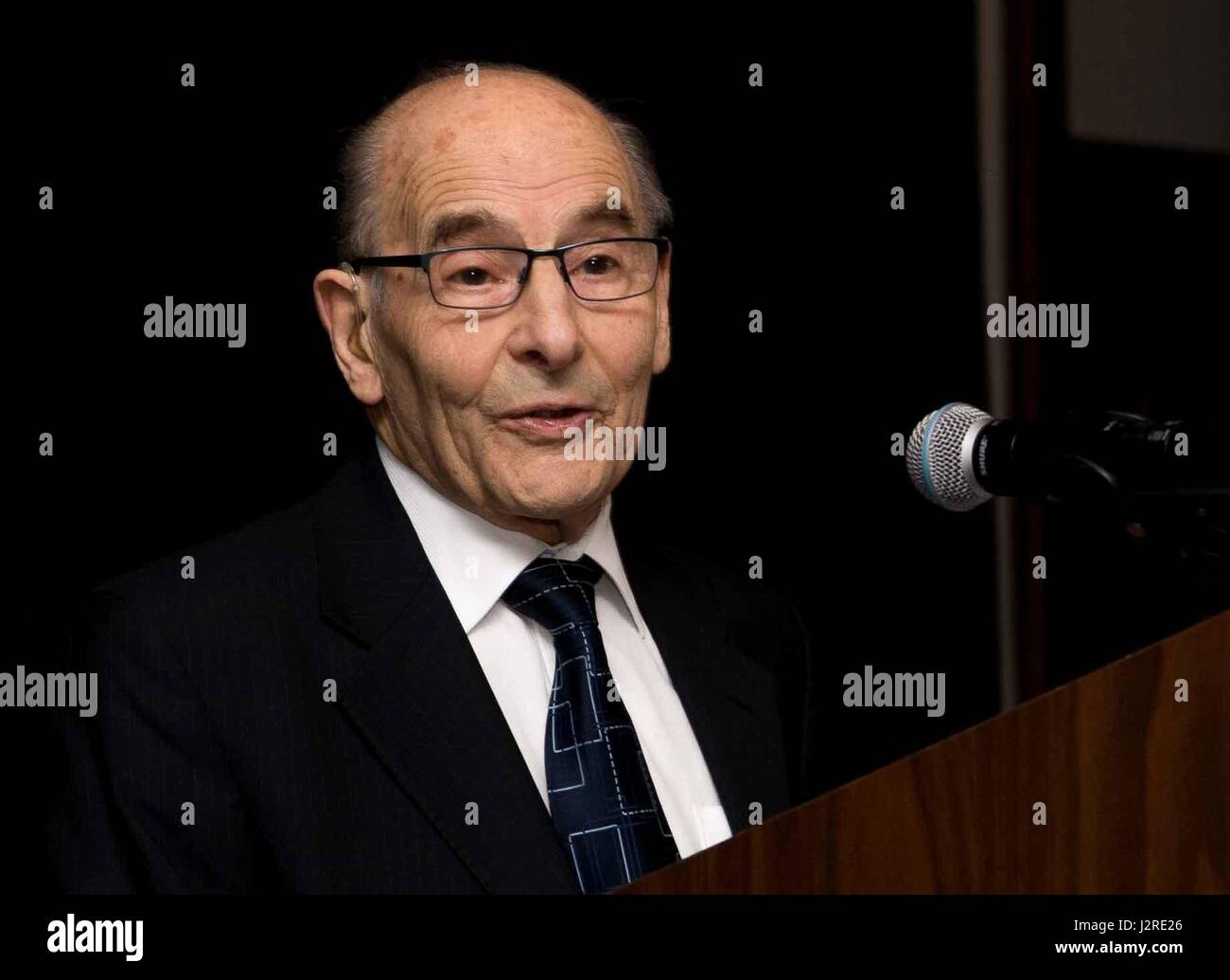 Bob Kirk, honored guest at the 86th Airlift Wing’s Holocaust ...