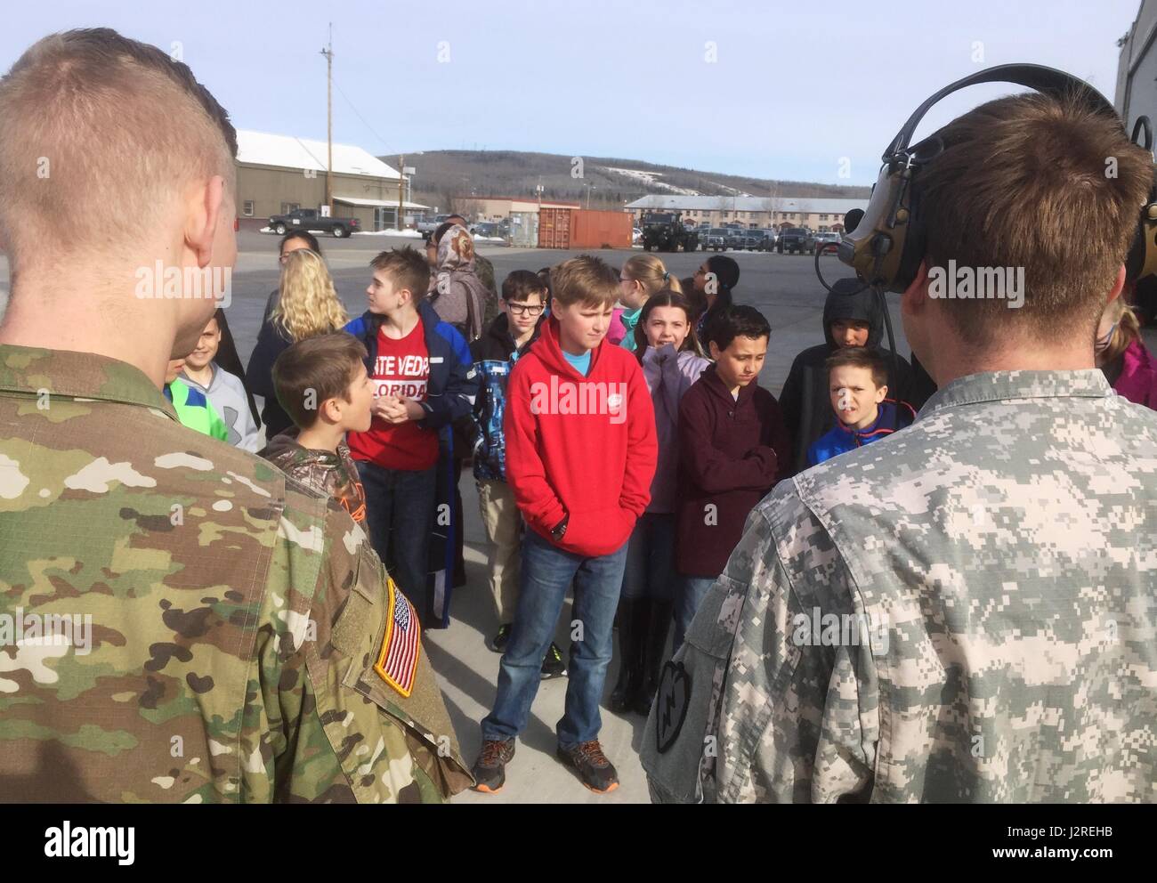 Aerial photo of elementary school hi-res stock photography and images ...