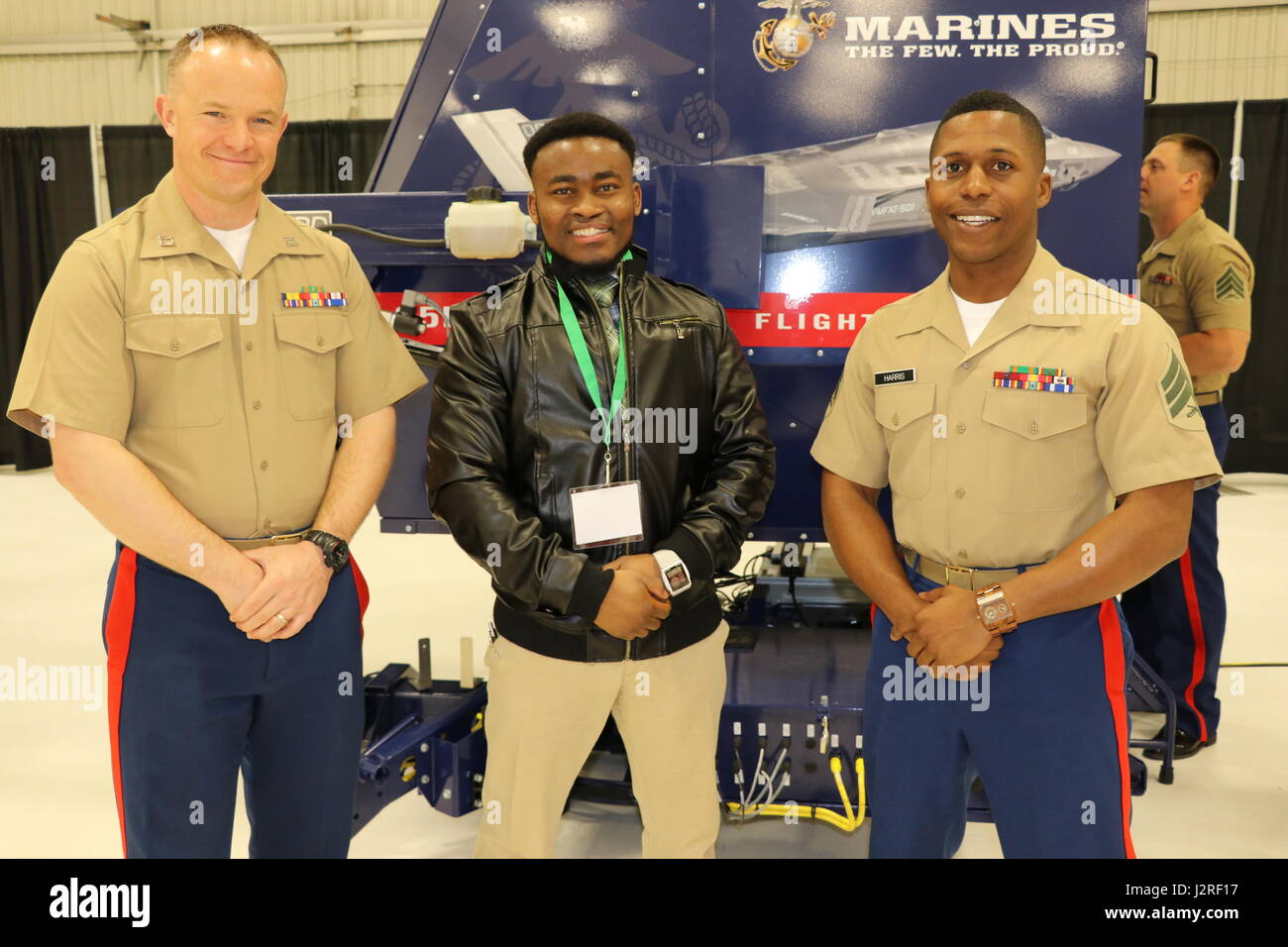 Marine Corps Sgt. Ramon Harris and Capt. Christopher Cory with 9 Marine ...