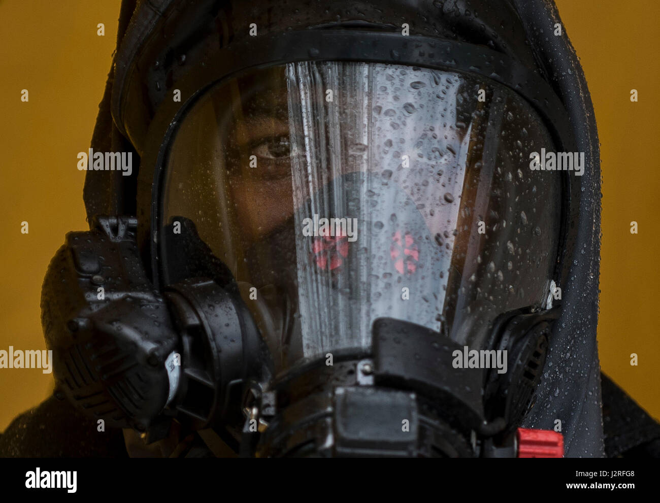 Pfc. Khalid Harrison, a U.S. Army Soldier with the 51st Chemical ...
