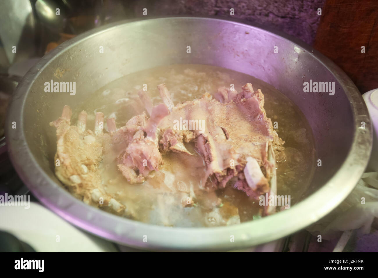 Water boiling inside cooking pot hi-res stock photography and images ...