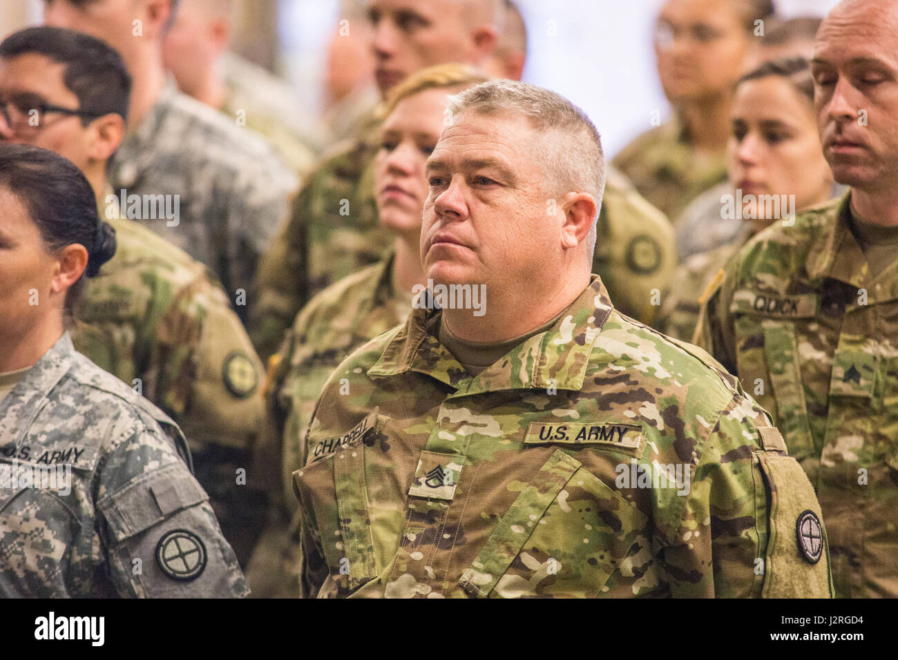 Guardsmen with the 35th Infantry Division, with elements in both ...