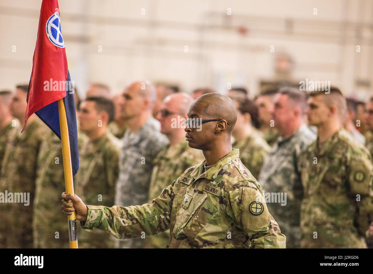 Guardsmen with the 35th Infantry Division, with elements in both ...