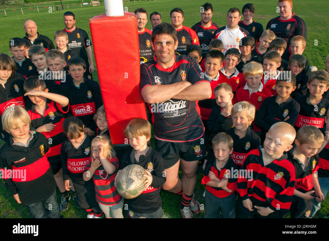 Avonmouth Rugby Football Club, Bristol with Nick Venn teaching ...