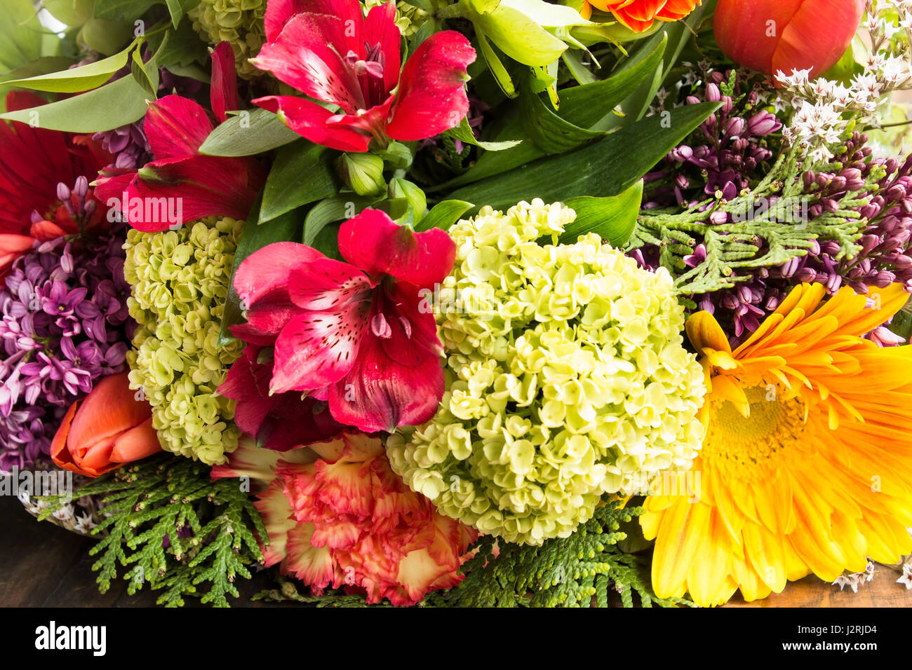 Floral Background, Spring Flowers Stock Photo - Alamy