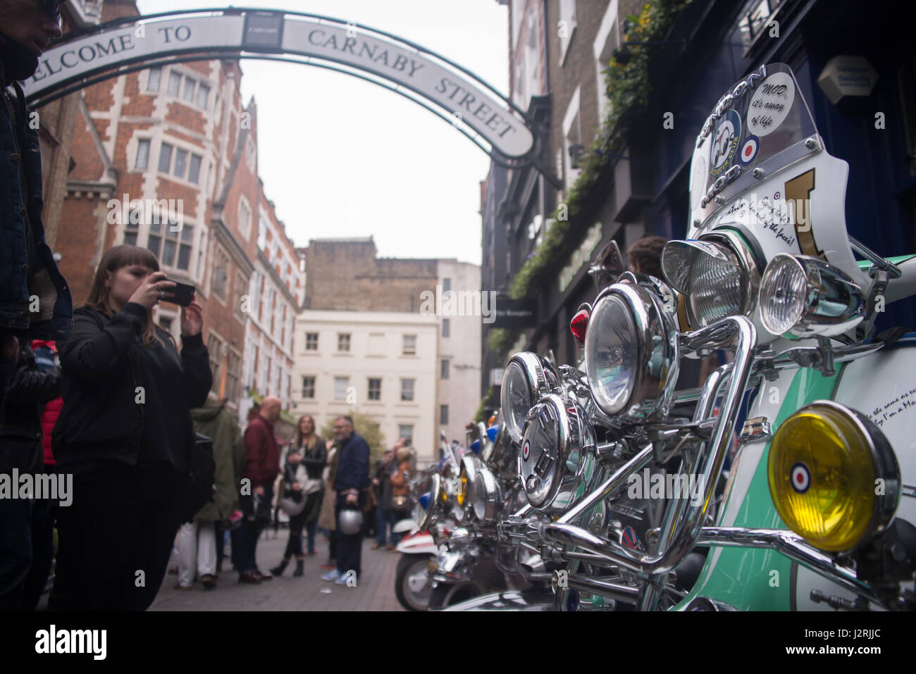 Mods scooters suits hi-res stock photography and images - Alamy
