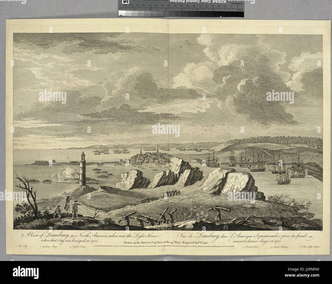 Map of louisburg hi-res stock photography and images - Alamy