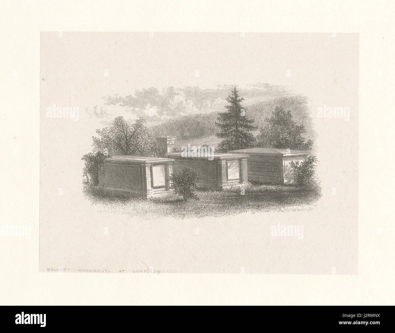 Map of wolcott hi-res stock photography and images - Alamy