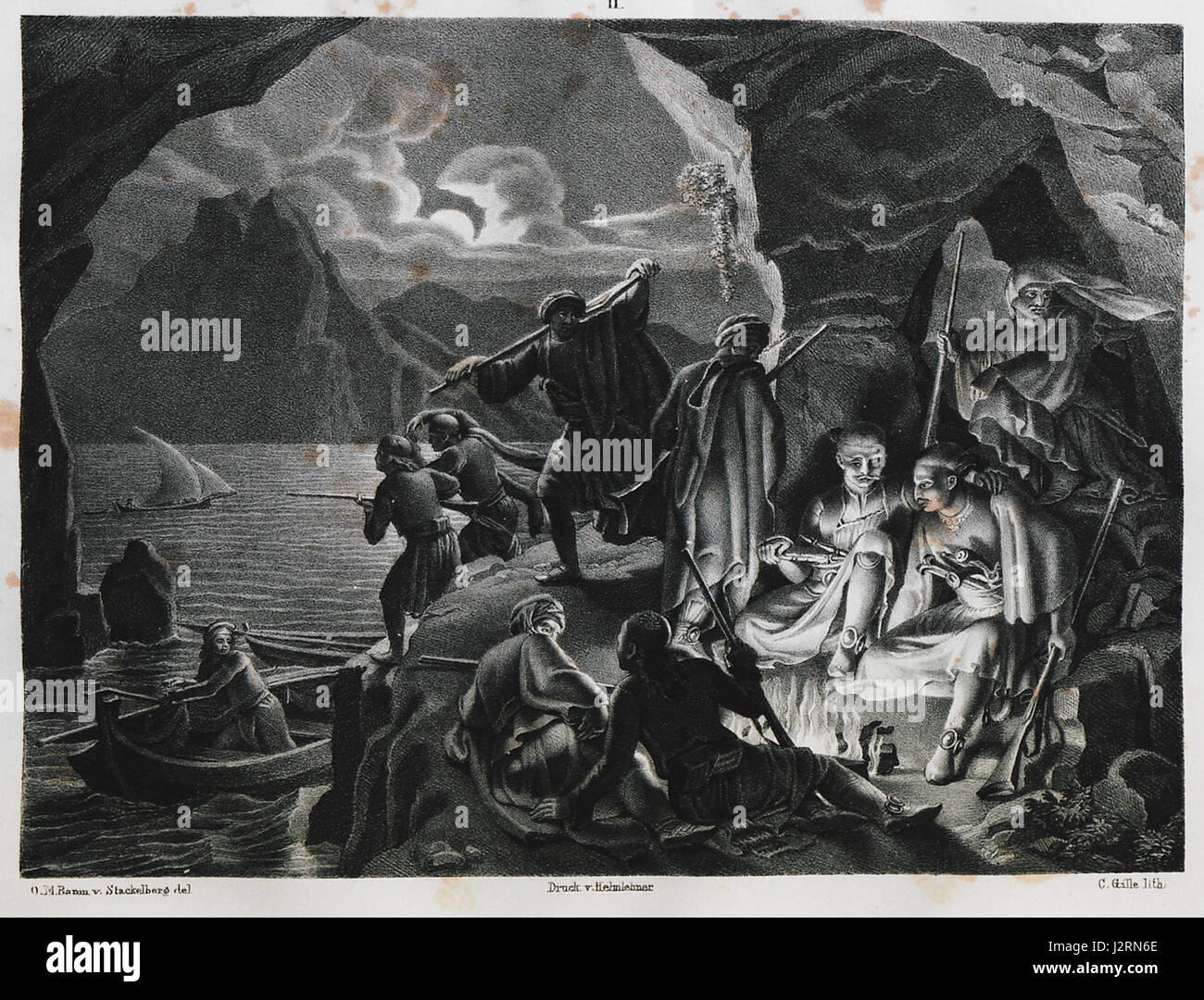 'A Typical Scene from the Life of the Pirates' by Otto Magnus Von ...