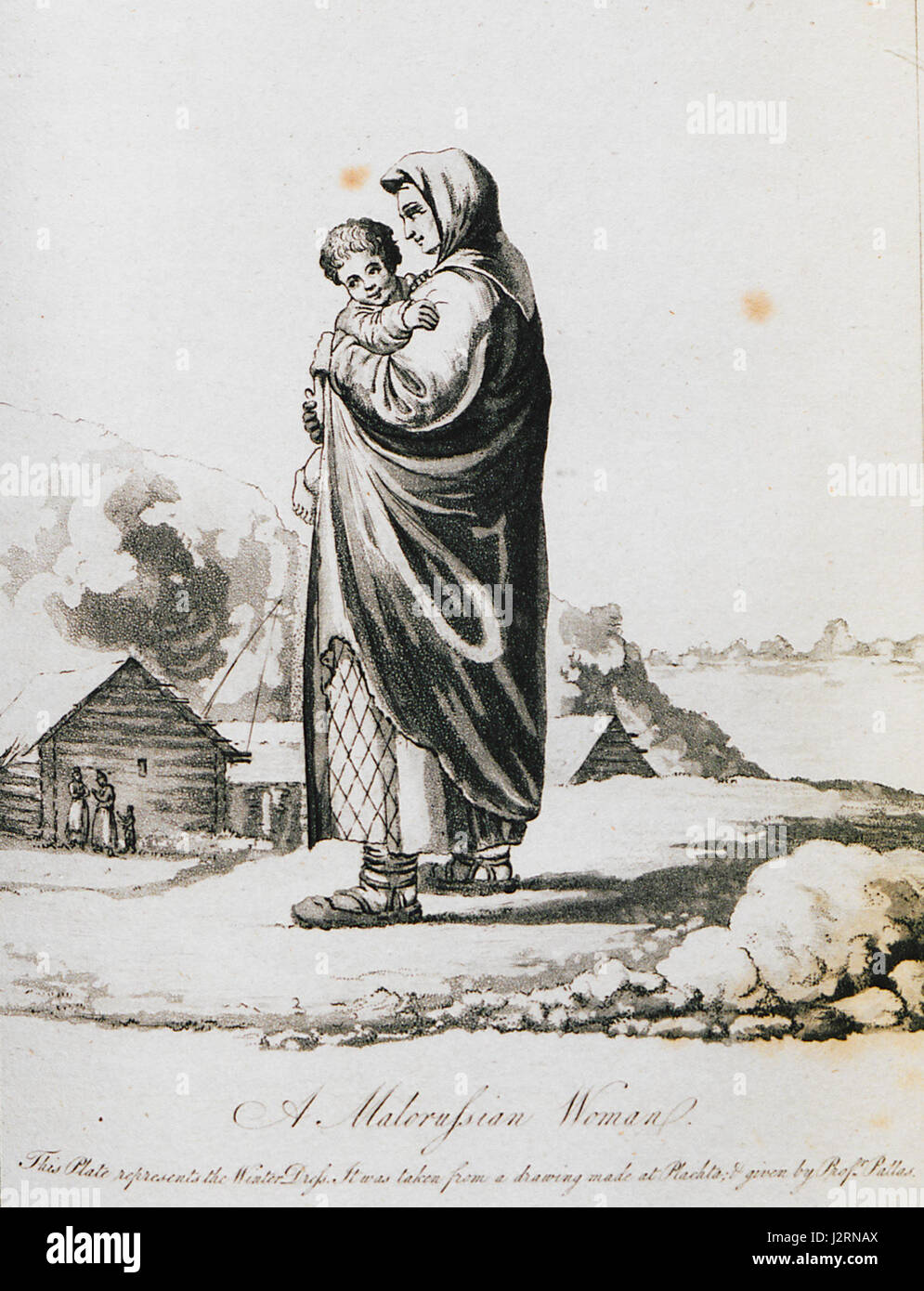 This painting by Edward Daniel Clarke, created in 1810, depicts a ...