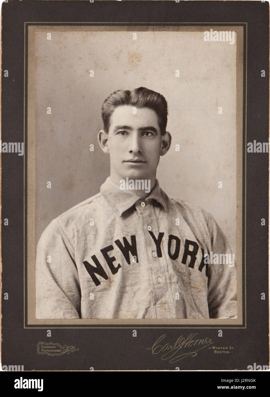 This photograph from 1903, captured by Carl Horner, features Roger ...