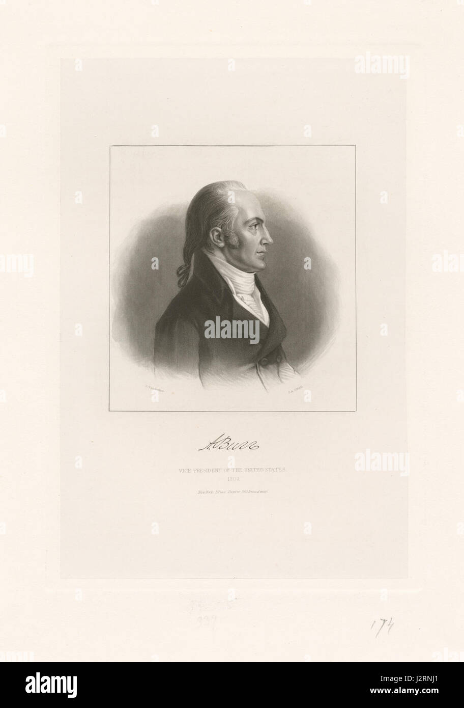 Aaron Burr was the third Vice President of the United States, serving ...