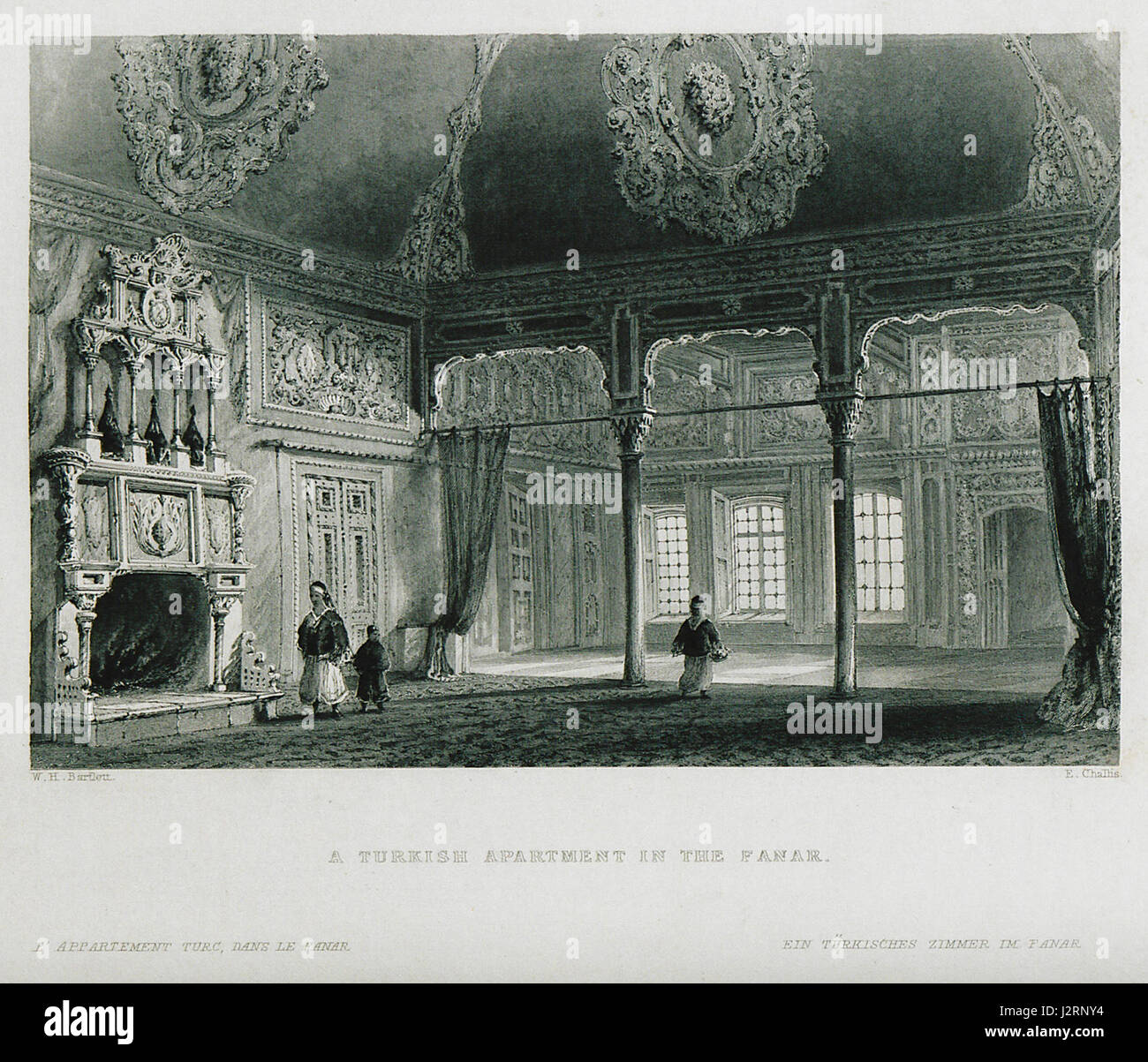 In 1838, Julia Pardoe described a Turkish apartment located in the ...