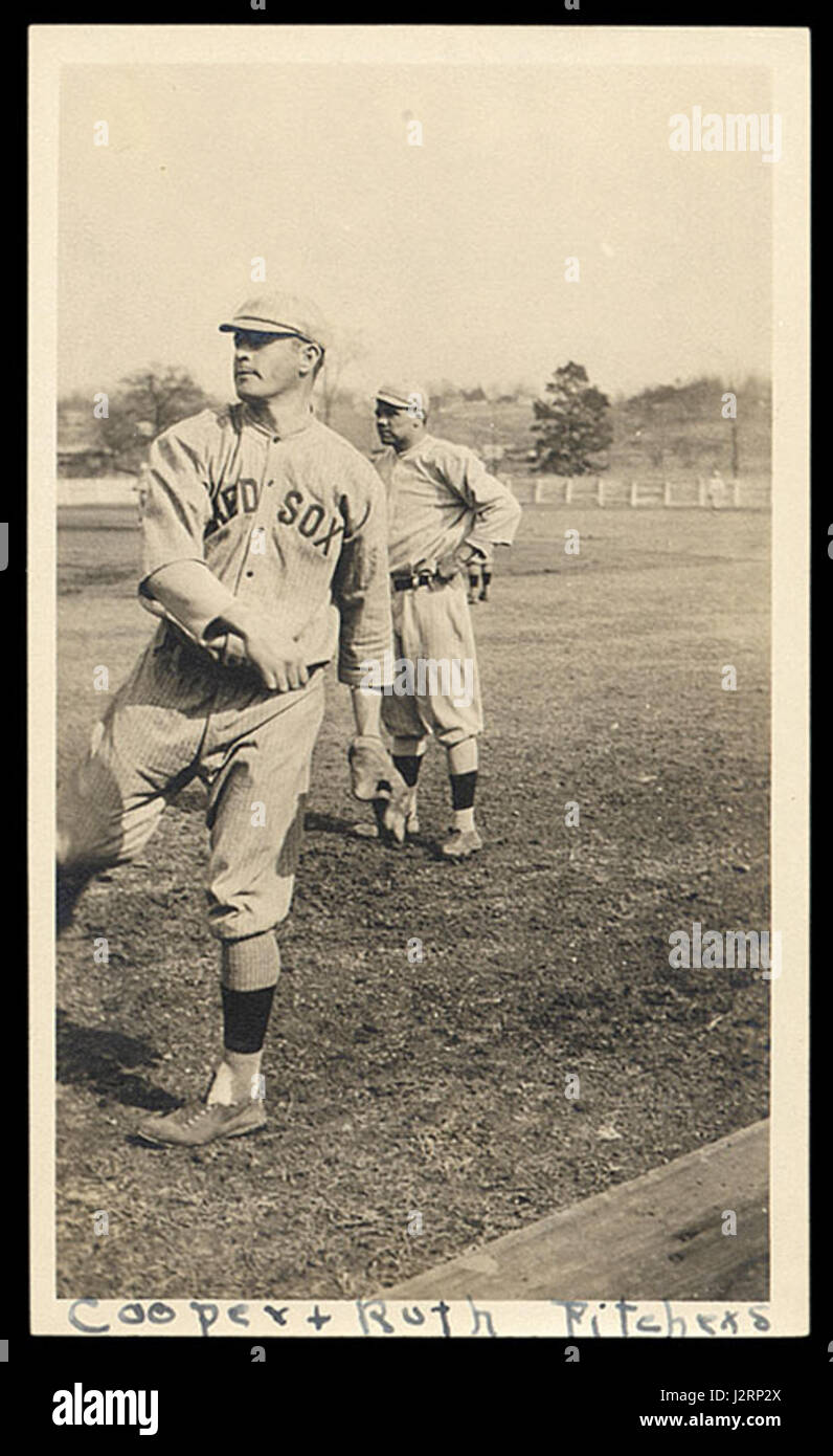 1915 Babe Ruth spring training Hot Springs Stock Photo - Alamy