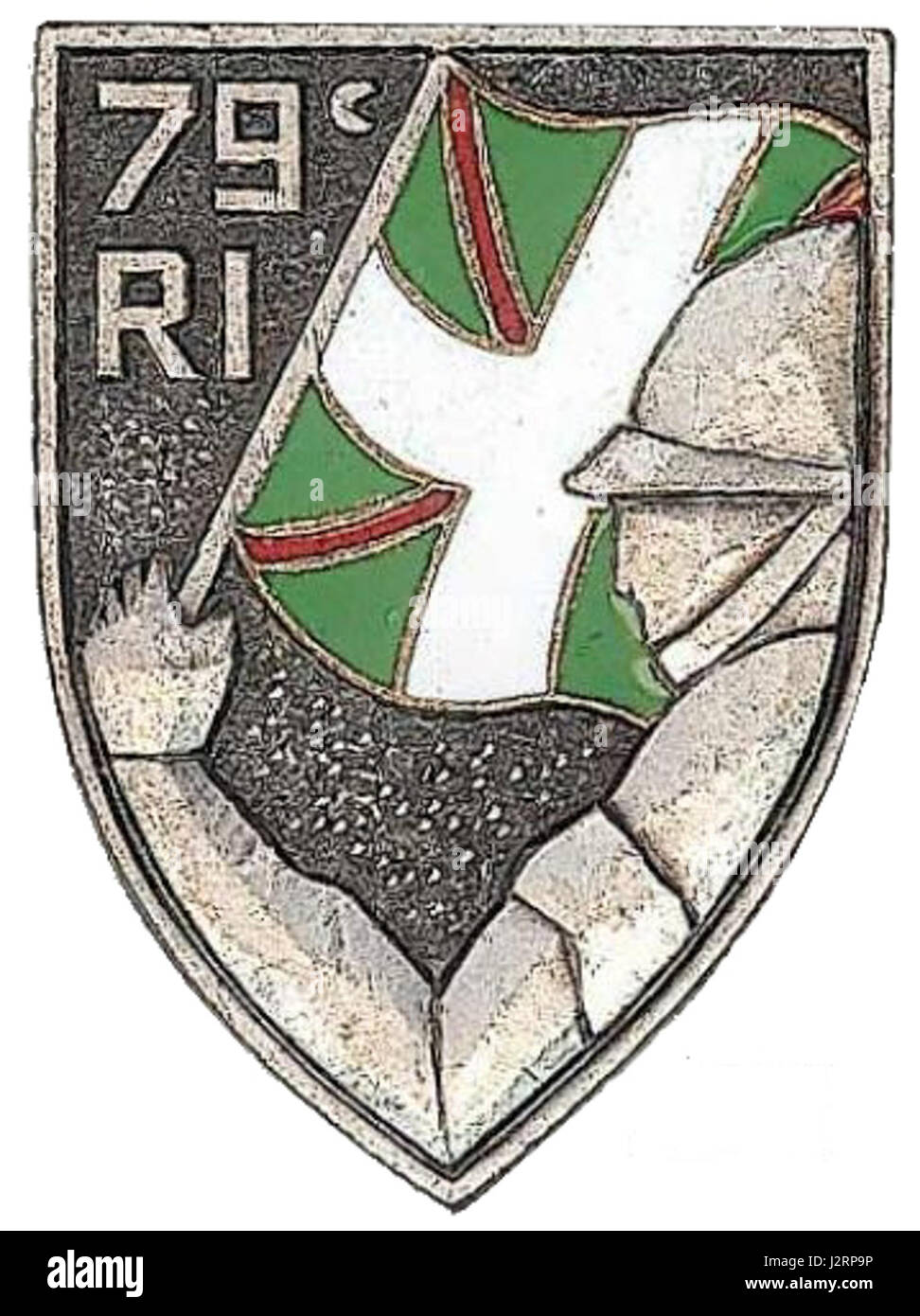 insigne régimentaire du 79e régiment d'infanterie de ligne. (Regimental ...