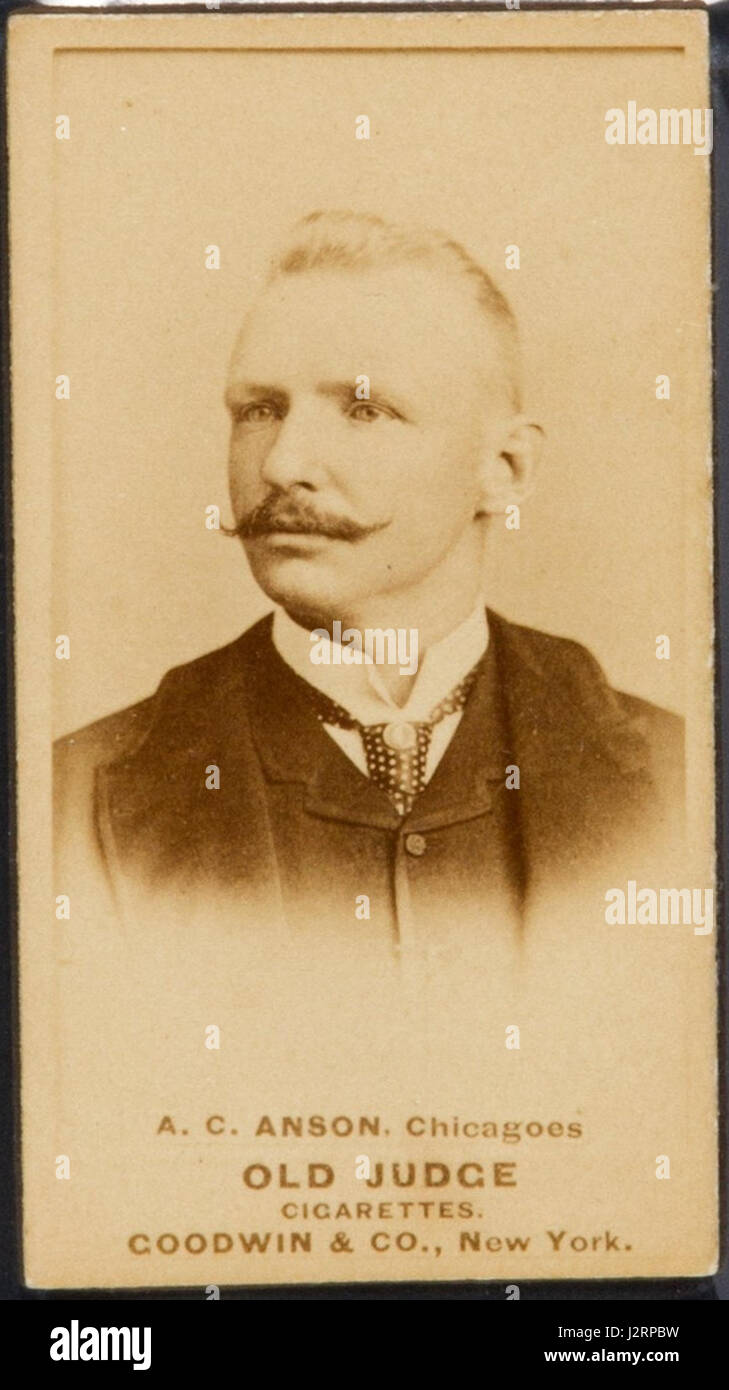 This refers to a trading card from the 1887 Old Judge series, featuring ...