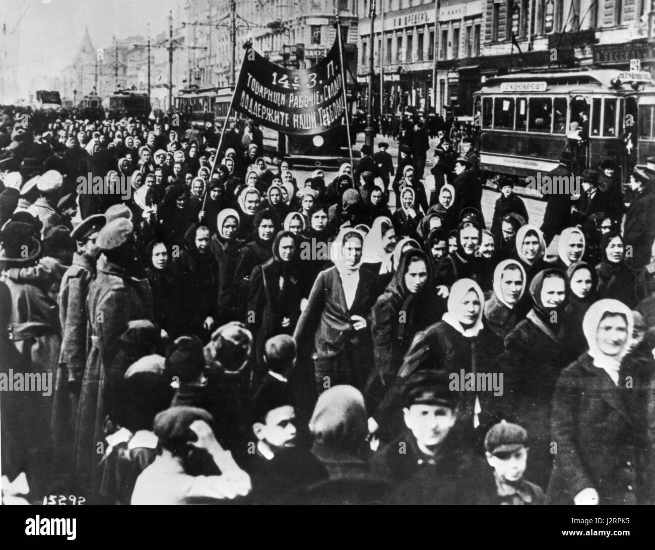 The 1917 International Women's Day in Petrograd marked a key moment in ...