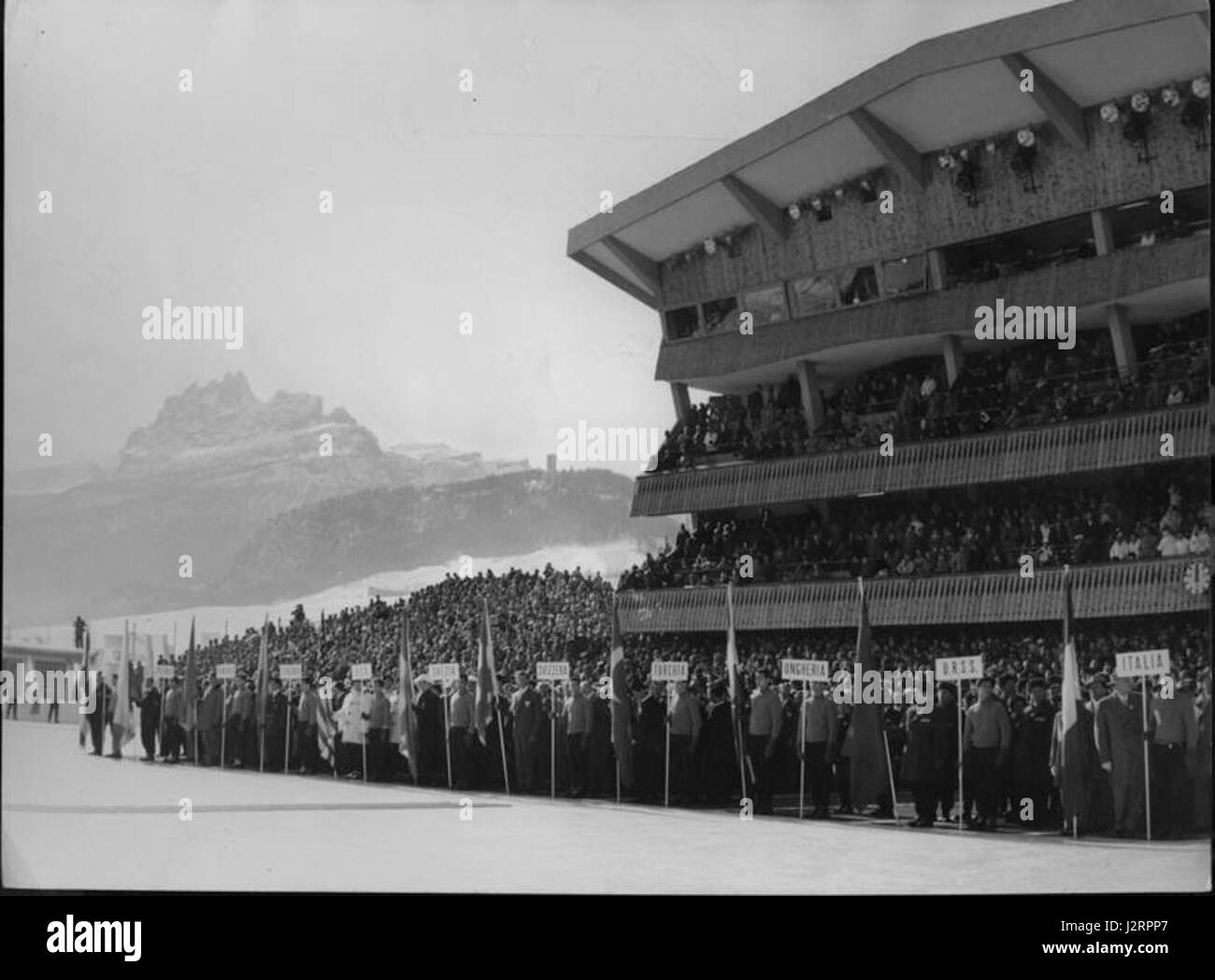 The 1956 WOG (World Olympic Games) opening ceremony was a key event in ...
