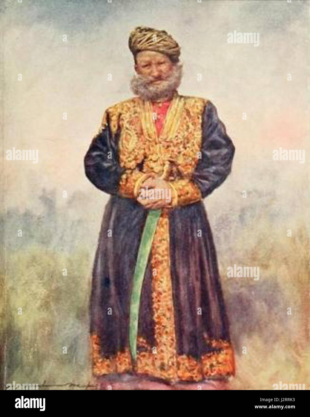 A Rajput of Rajgarh Stock Photo - Alamy