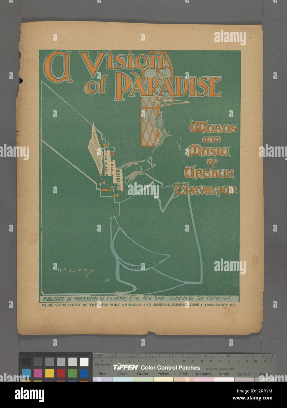 A visual representation titled 'A Vision of Paradise', illustrating a ...