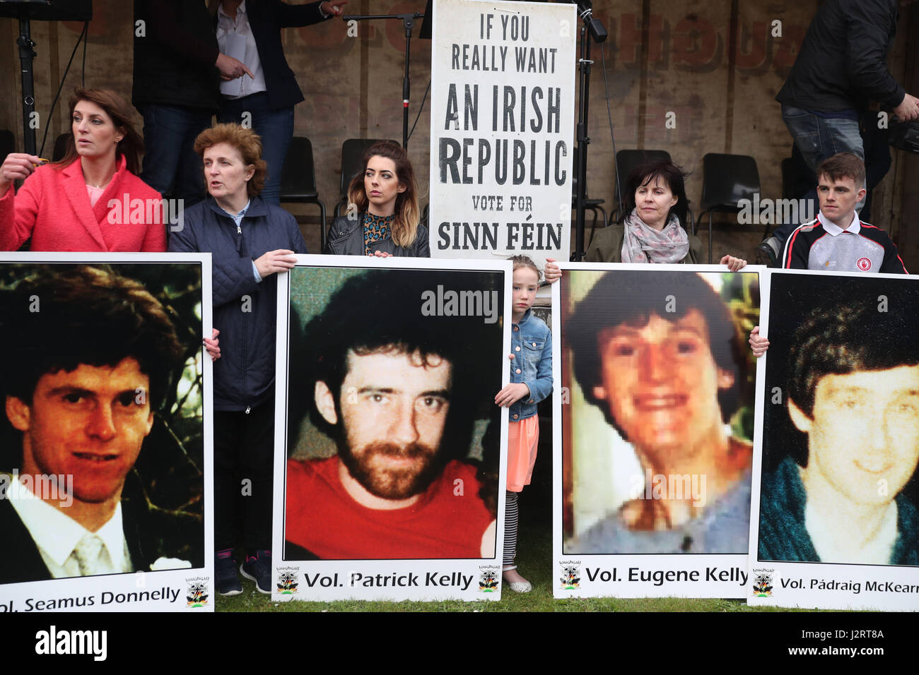 Photographs of the eight IRA members and bystander Anthony Hughes who ...