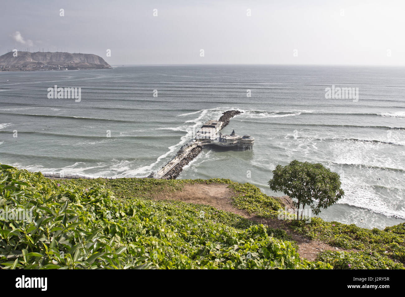 Lima Peru Coast Riff Cliff Ocean Landscape Stock Photo - Alamy