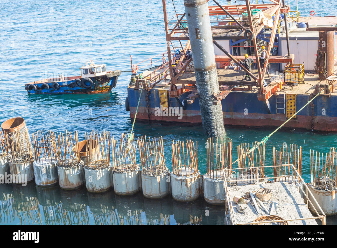 Ship construction process hi-res stock photography and images - Alamy