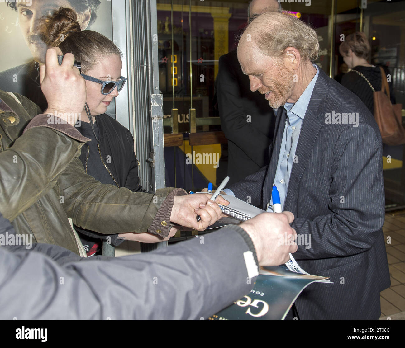 Genius - VIP TV premiere at the Curzon Mayfair, London Featuring: Ron ...