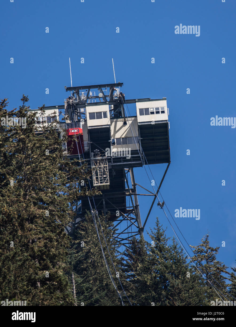 Mount Roberts Tramway in Juneau, Alaska Stock Photo - Alamy