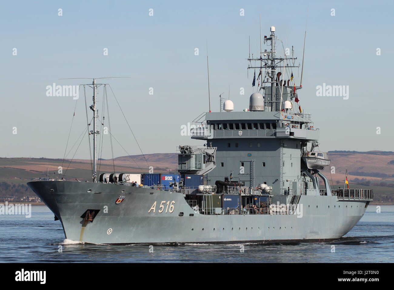 German navy elbe class replenishment hi-res stock photography and ...