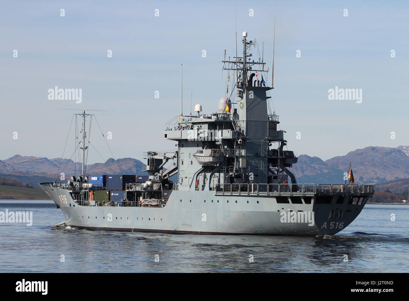 Elbe class replenishment ship hi-res stock photography and images - Alamy