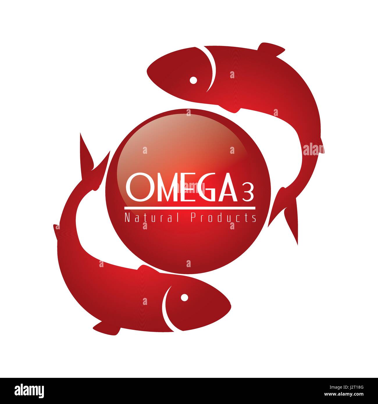 Omega 3 badge Stock Vector Images - Alamy